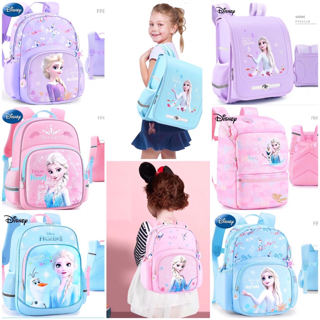 Jual TAS SEKOLAH ANAK RANSEL ULTRALIGHT 3D ORIGINAL ELSA FROZEN II ...