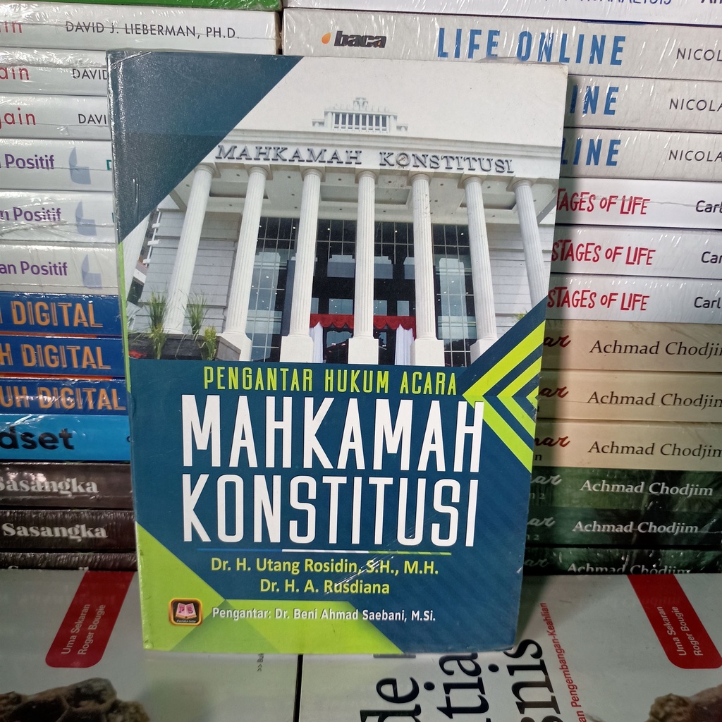 Jual Buku Pengantar Hukum Acara Mahkamah Konstitusi Utang Rosidin Dan Ahmad R Pustaka Setia 