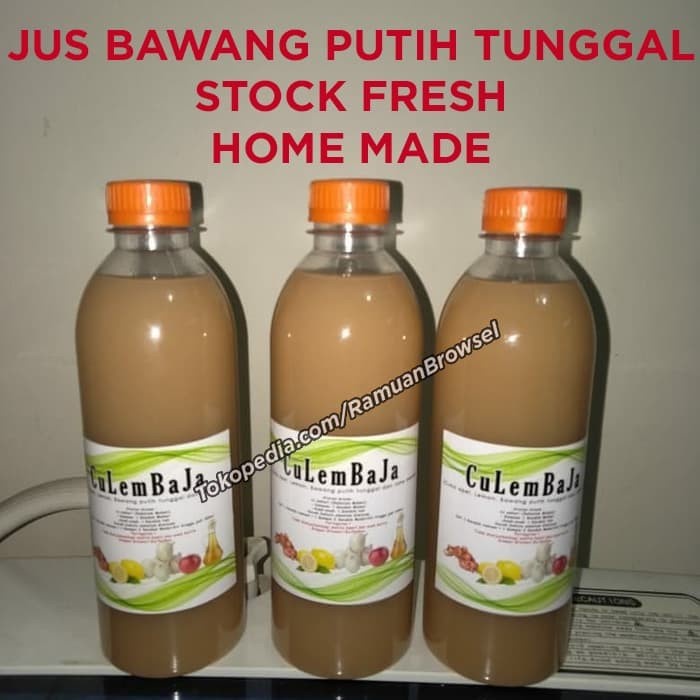 Jual Jus Bawang Putih Tunggal, Cuka Apel, Jahe Merah, Lemon dan Madu ...