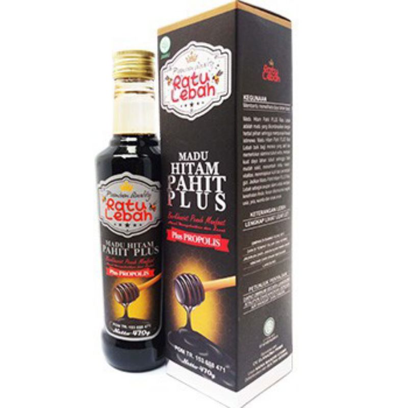Jual Madu Hitam Pahit Plus Propolis Ratu Lebah | Shopee Indonesia
