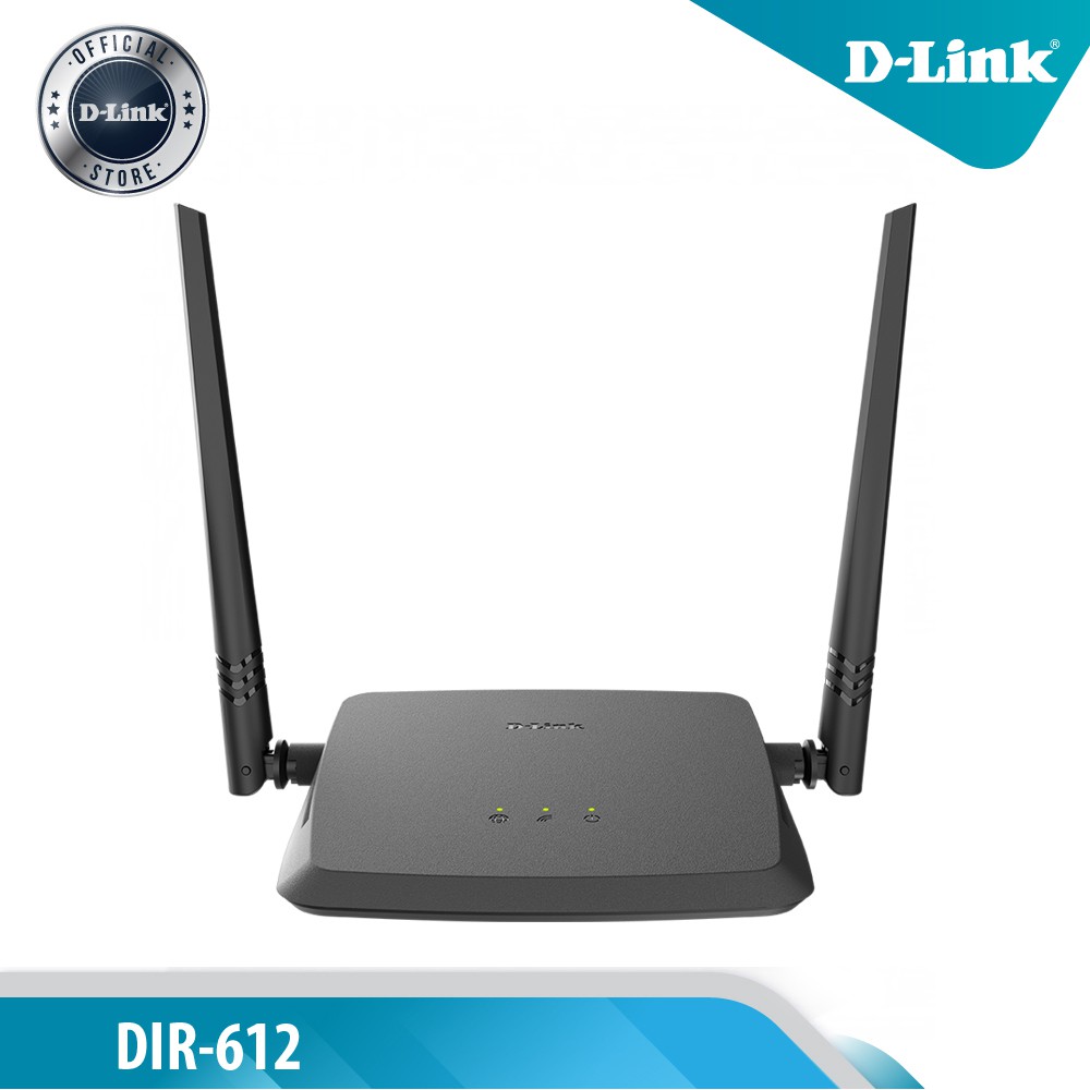 Jual D-Link DIR-612 Wireless N300 4X LAN Router | Shopee Indonesia