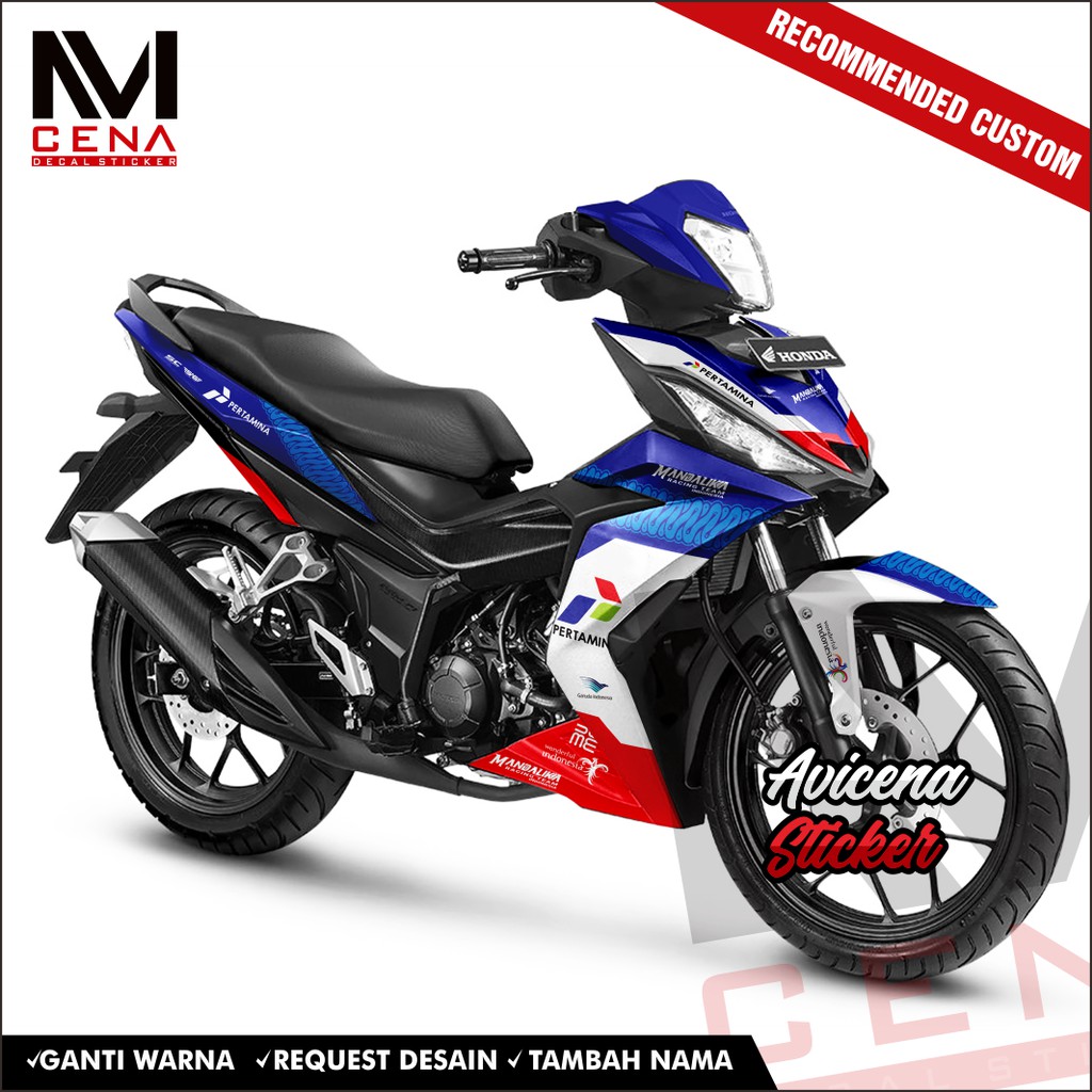 Jual Sticker Decal Honda Supra GTR 150 Decal Sticker Supra GTR Sticker ...