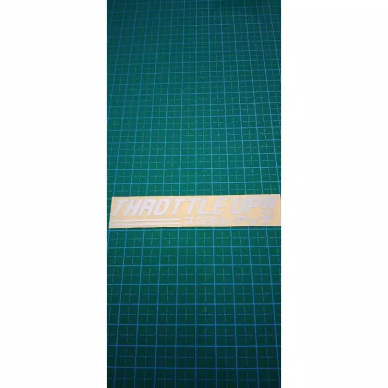 Jual sticker THROTTLE UP | Shopee Indonesia