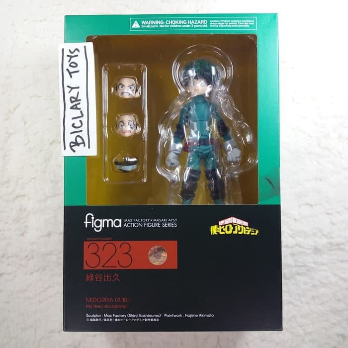 Jual ORIGINAL Figma Izuku Midoriya Deku Boku No My Hero Academia ORI ...