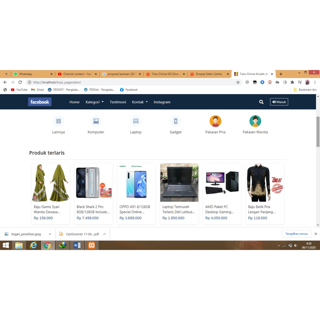 Jual SourceCodeE-commerceVirtualPayment | Shopee Indonesia