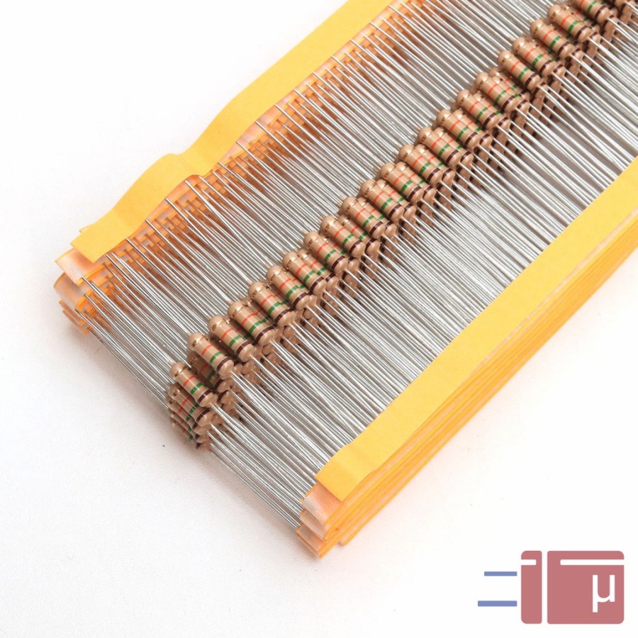 Jual Resistor 15K Ohm 1/2 Watt Karbon 5% per 10pcs | Shopee Indonesia