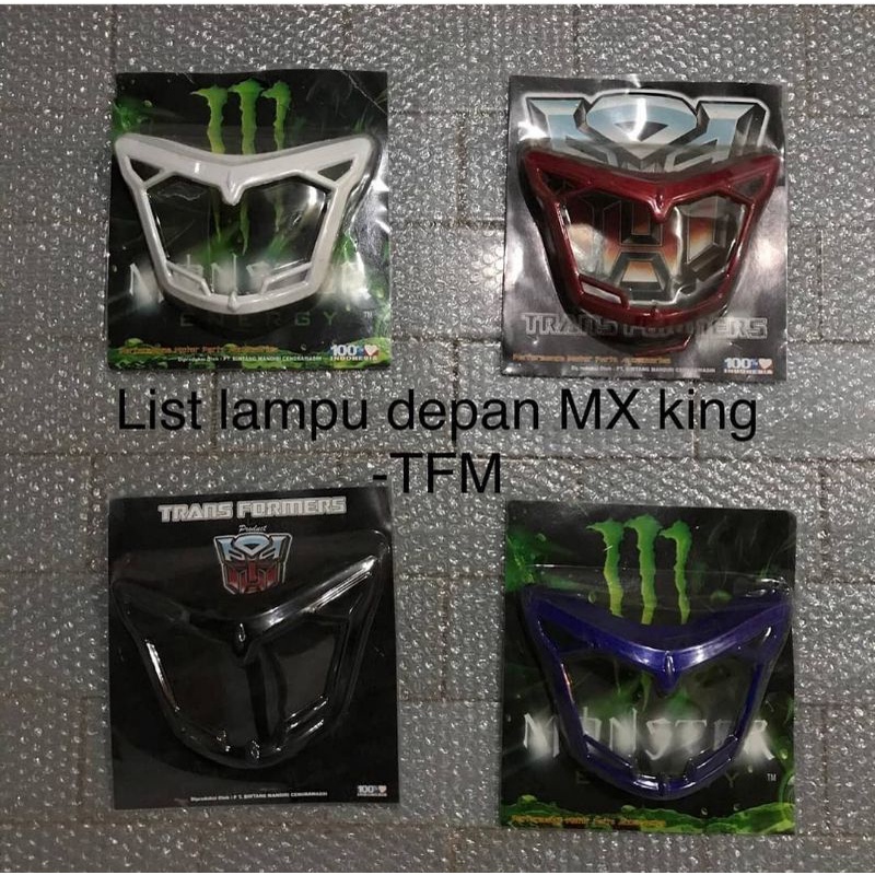 Jual LIST LAMPU DEPAN MX KING -tfm | Shopee Indonesia