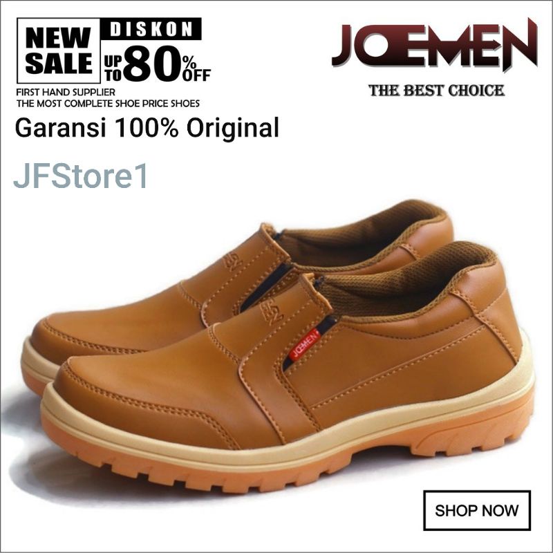 Jual Sepatu Kulit Pria Joemen J 40 Original Import Sepatu Kerja Terbaru ...