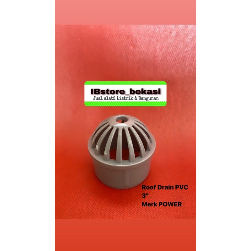 Jual Roof drain 3 inch | Saringan talang 3 “ POWER | Shopee Indonesia