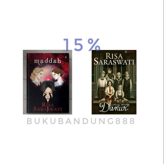 Jual Paket Novel Danur dan Danur 2 [Maddah] Original Karya Risa ...