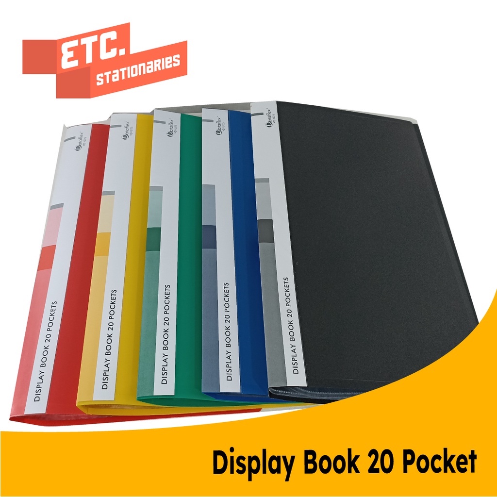 Jual Dataflex Display Book Folio / Document Keeper / Clear Holder 20 ...