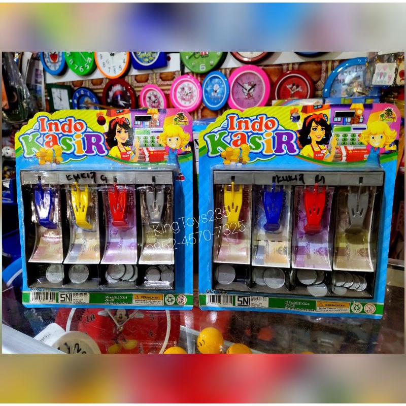 Jual Mainan Kasir Anak Tanggung Uang Duit Rupiah Koin Perak Coin Money ...