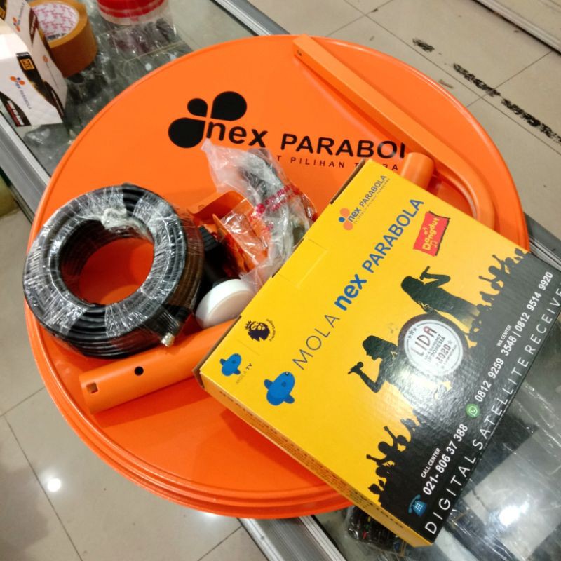 Jual Paket Parabola mini Nex Parabola Lengkap | Shopee Indonesia
