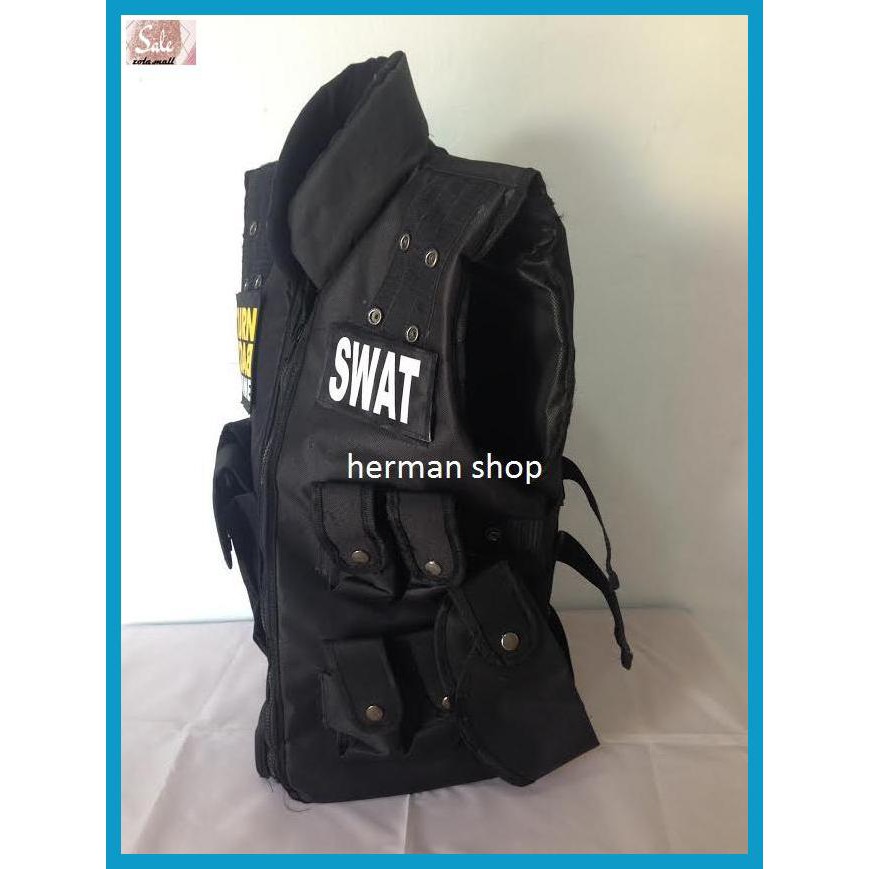 Jual SOFTAIR- (TURN BACK CRIME)ROMPI SWAT/PROTECTOR SWAT /VEST SWAT ...