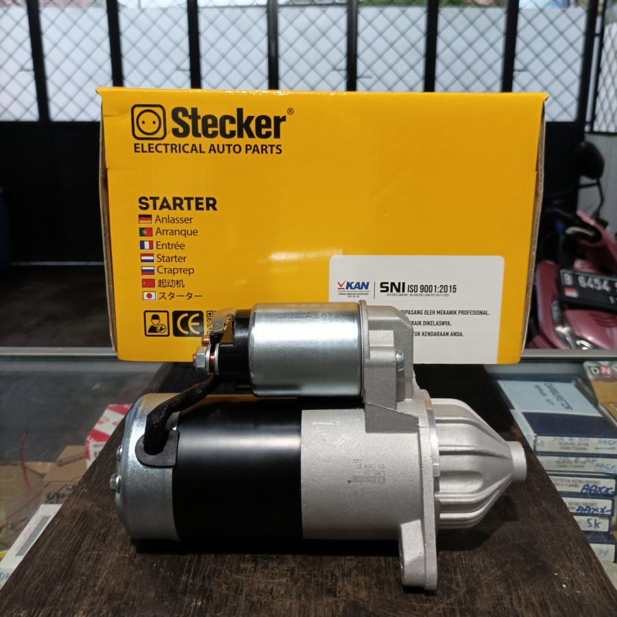 Jual Dinamo Starter Mitsubishi T120SS Injection. MERK STECKER | Shopee ...