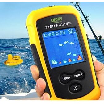 Jual Alat deteksi ikan BERWARNA Wireless Fish Finder | Shopee Indonesia