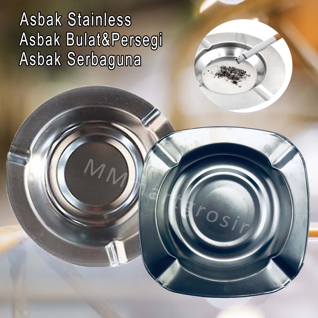 Jual Asbak / Asbak Stainless / Asbak Rokok / Asbak Serbaguna | Shopee ...
