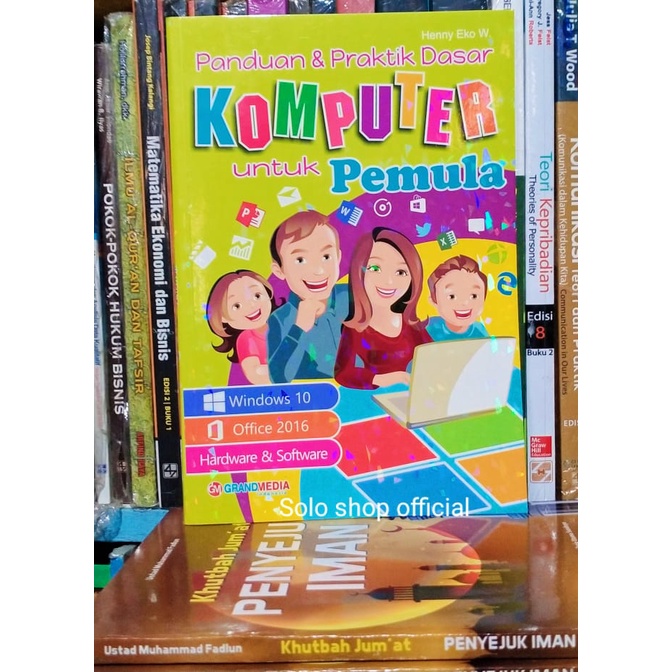 Jual BUKU KOMPUTER ANAK PANDUAN DAN PRAKTIK DASAR KOMPUTER UNTUK PEMULA ...