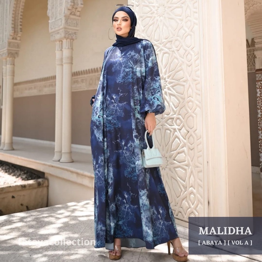 Jual Fataya Collection MALIDHA Abaya Series Wanita - Bahan Korean Hyget ...