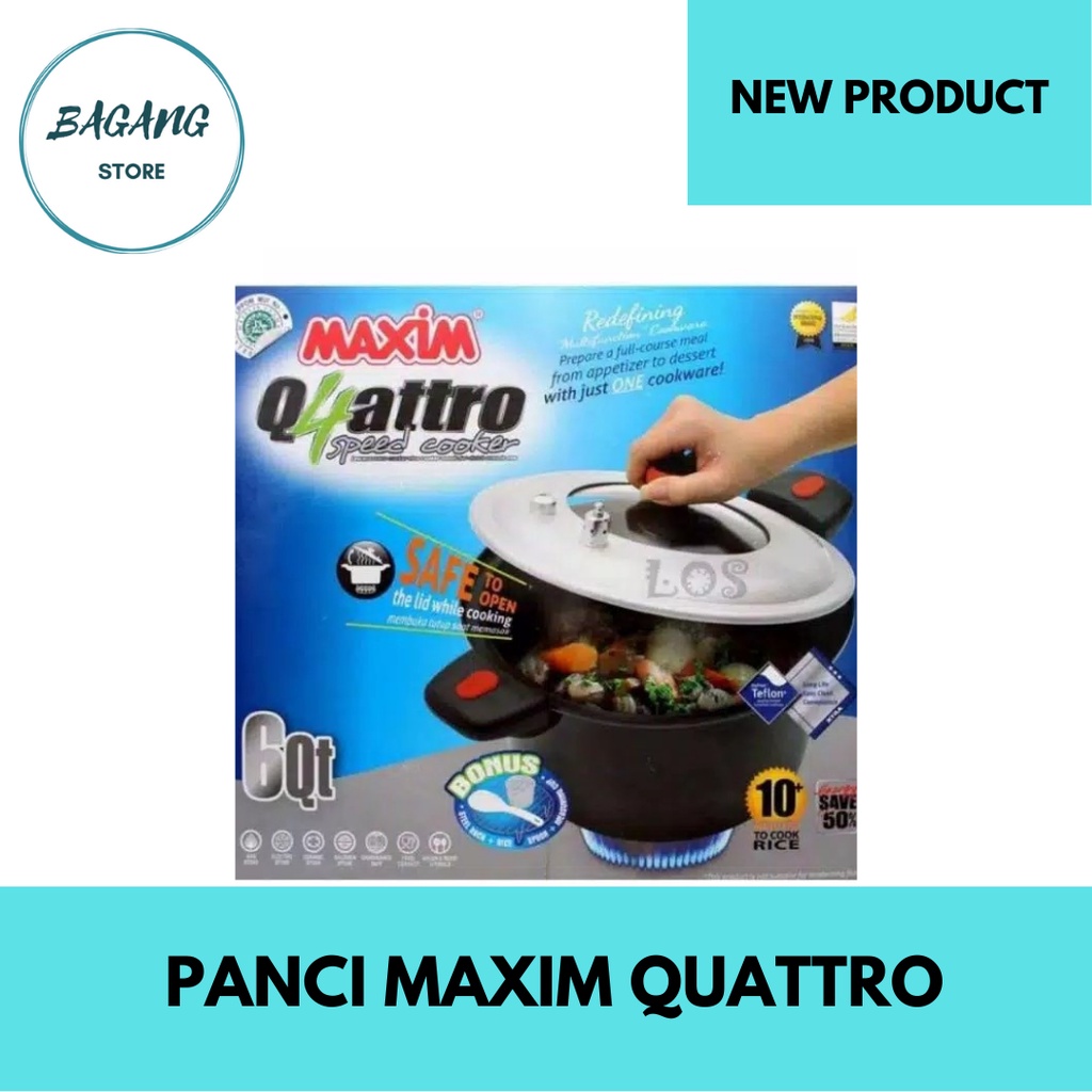 Jual PANCI PRESTO MAXIM QUATTRO SERBAGUNA 6L 4 IN 1 - NHAL - QUAT ...