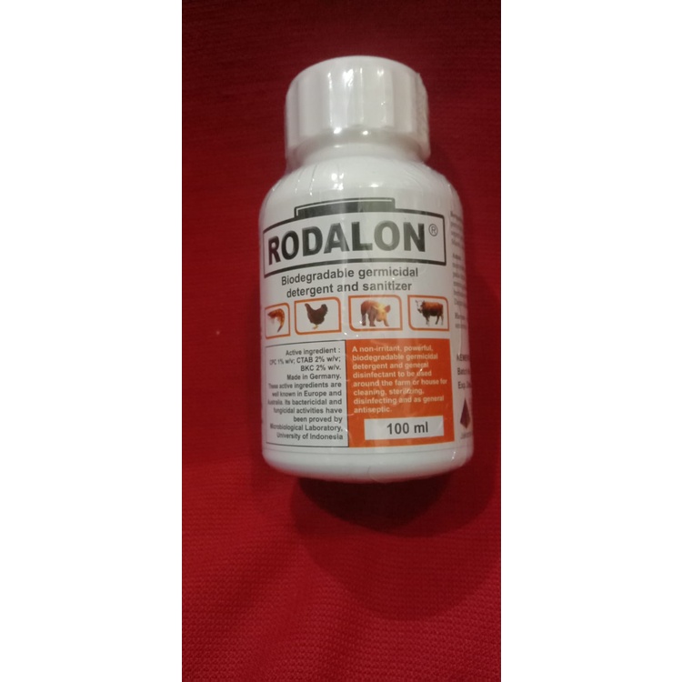 Jual RODALON 100ML ANTI SEPTIC DISINFECTANT DETERGENT AMPUH MEMBASMI ...