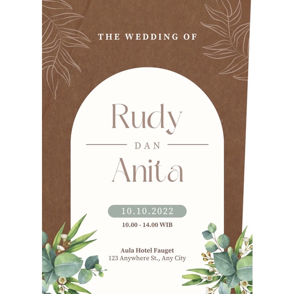 Jual WEDDING SIGN / Welcome sign / nama pengantin / pintu masuk ...