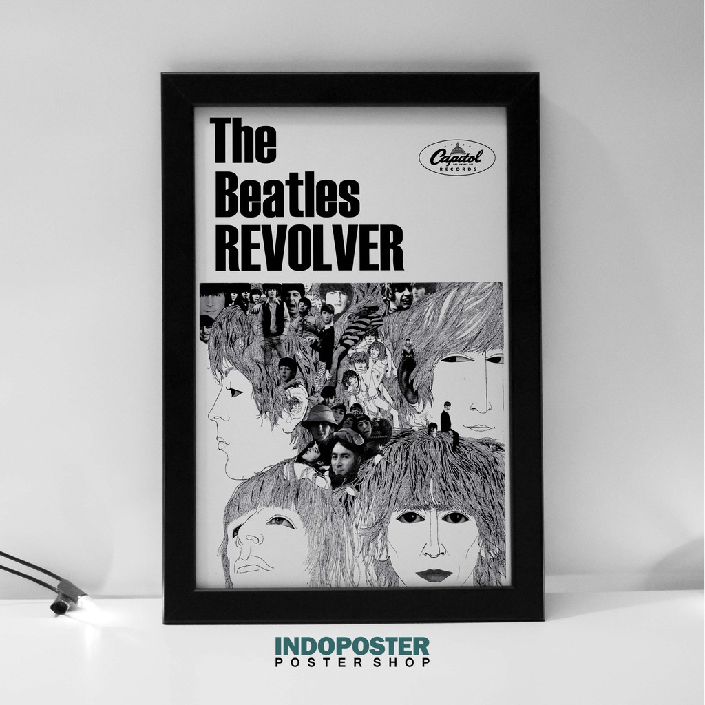 Jual Poster Musik Band The Beatles Revolver Cover Album | Shopee Indonesia