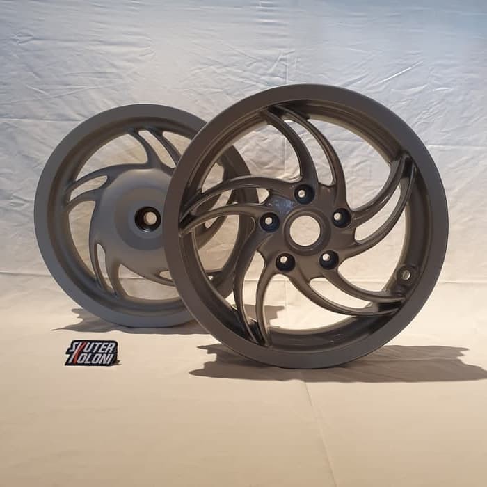 Jual Piaggio Fly velg rims 12 inci Set Vespa LX S Sprint Primavera ...