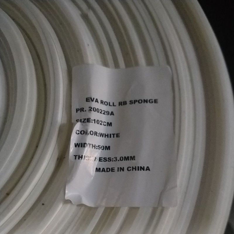 Jual Eva shop,spon latek ,spon BH 3mm meteran | Shopee Indonesia