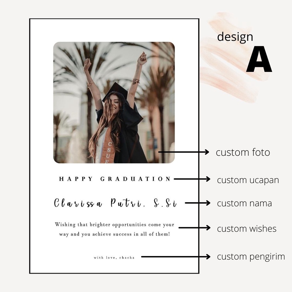 Jual [PO 2-3 HARI] Hampers Foto Frame Wisuda / Foto ulang tahun ...