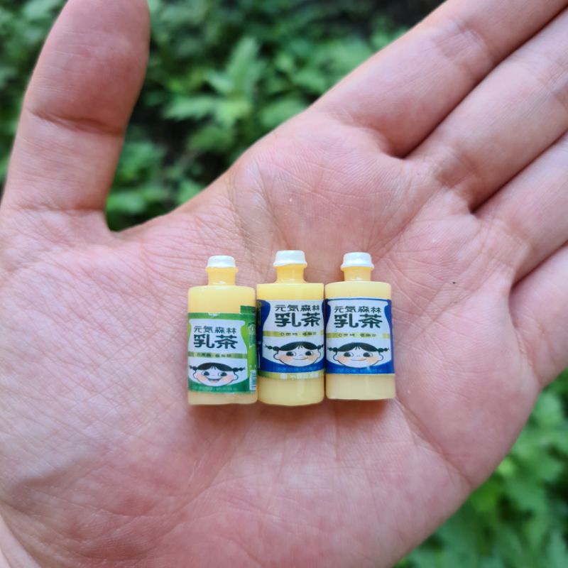 Jual Miniatur botol susu korea skala 1:12 for dollhouse / craft ...