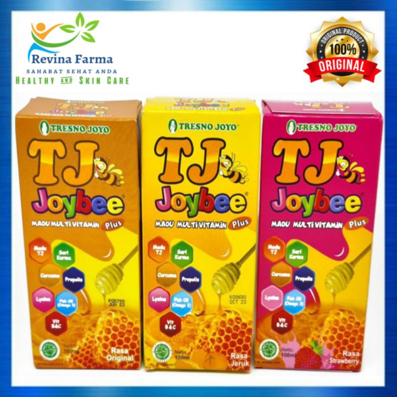 Jual Madu Tj Joybee 100ml Madu Multivitamin dan Mineral, Madu Anak ...