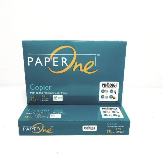 Jual Harga Grosir (1Rim/500Lbr ) KERTAS HVS FOLIO F4 75g/M2 PaperOne High Speed | Shopee Indonesia