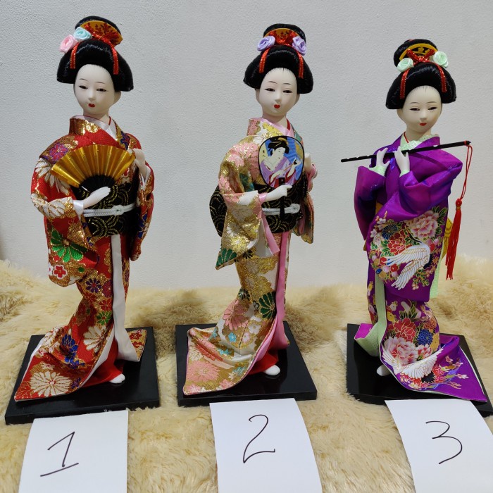 Jual Patung Boneka Geisha Jepang Japan 30 cm | Shopee Indonesia
