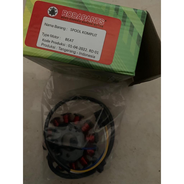 Jual spool komplit spull komplit assy stator assy beat karbu kvy BEAT ...