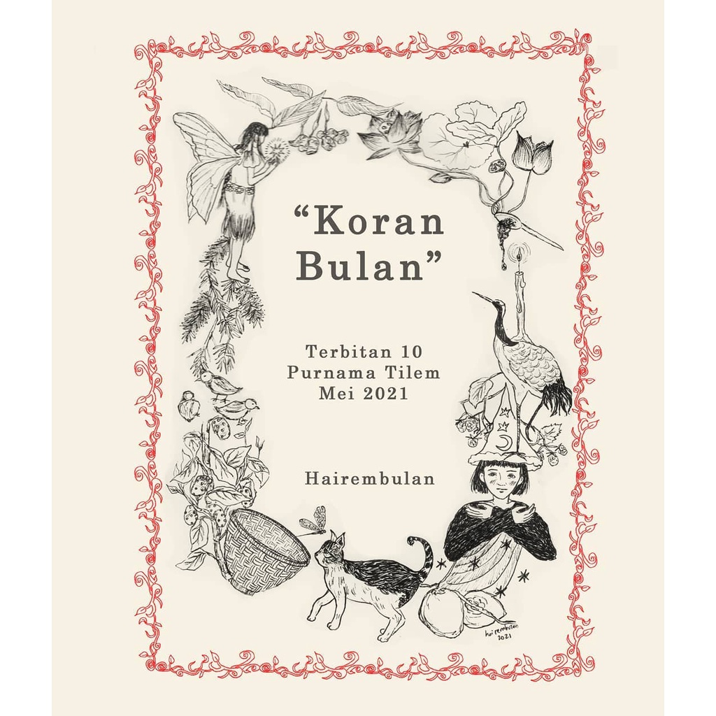 Jual Zine Koran Bulan Terbitan 10: Purnama Tilem mei 2021 | Shopee ...