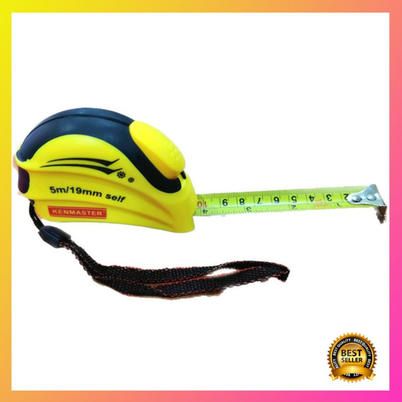 Jual Diskon Kenmaster KM519 Roll Meter 5M Self Locking - Meteran 5 M ...