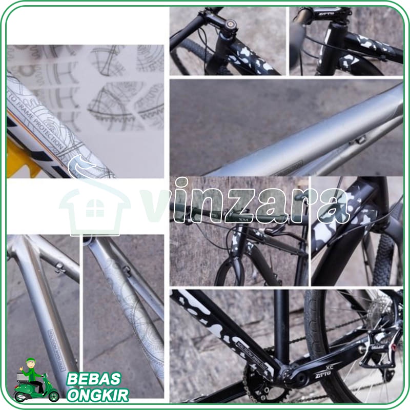 Jual Stiker ZTTO Pelindung Frame Sepeda Decal KABEL Sticker Bicycle ...