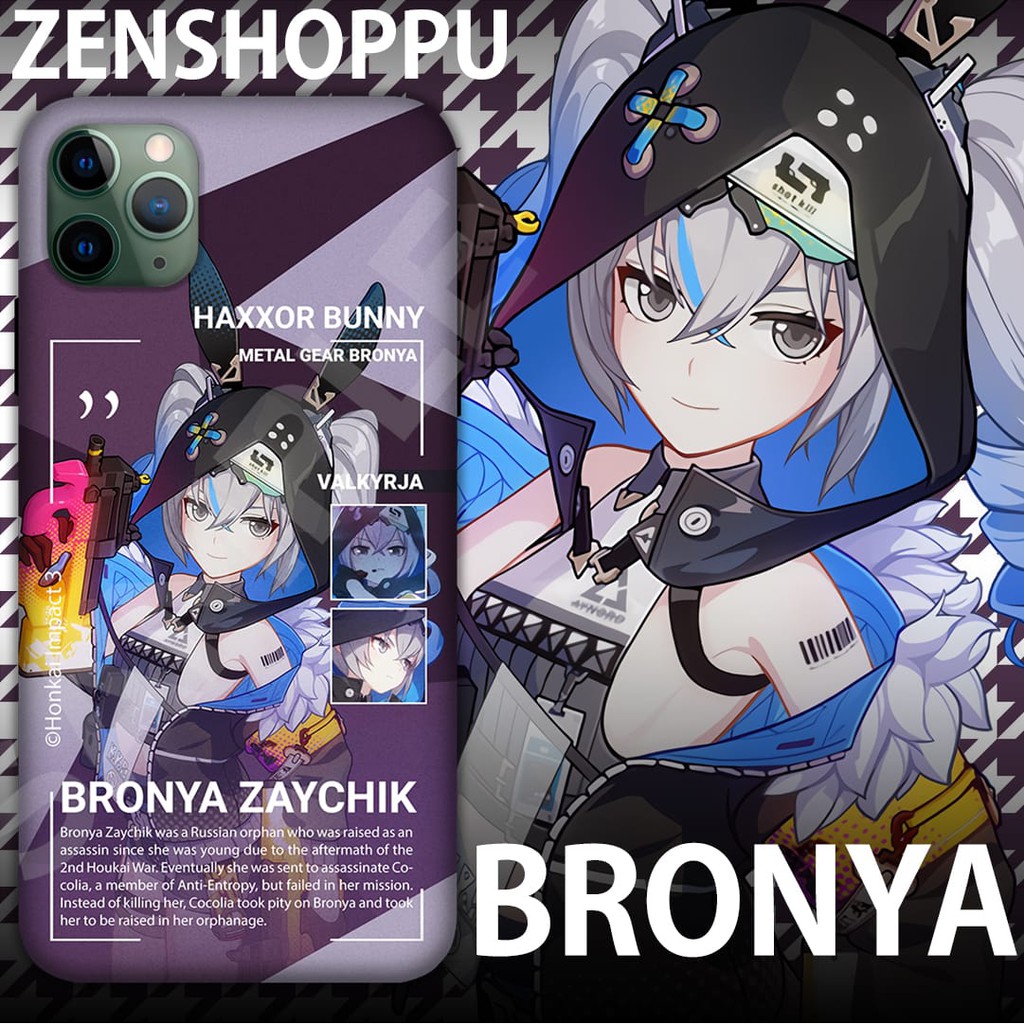 Jual Bronya Zaychik Honkai Impact - Custom Ver. Phone Case | Shopee ...