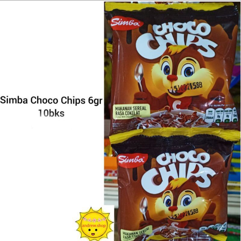 Jual Simba Choco Chips 6gr (10) | Shopee Indonesia