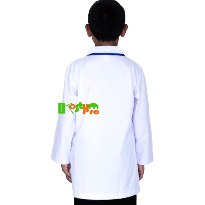 Jual KOSTUM JAS LAB ANAK uk 5 (5-6 TAHUN) TANGAN PANJANG / BAJU LAB ...