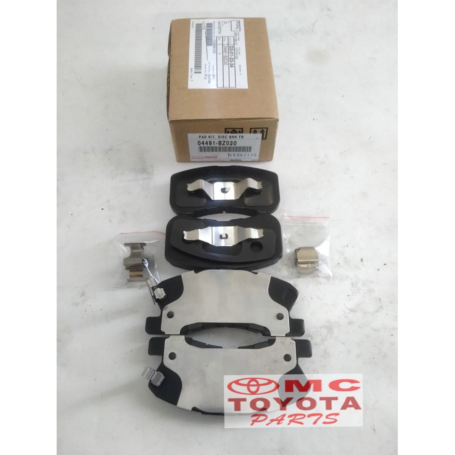 Jual Brake Pad Kampas Rem Depan Agya Ayla Matic 04491-BZ020 | Shopee ...