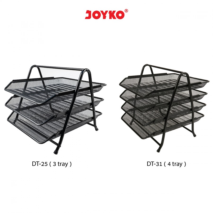 Jual Document Tray / Wadah Dokumen Joyko DT 25 Bahan Besi 3 Tingkat ...