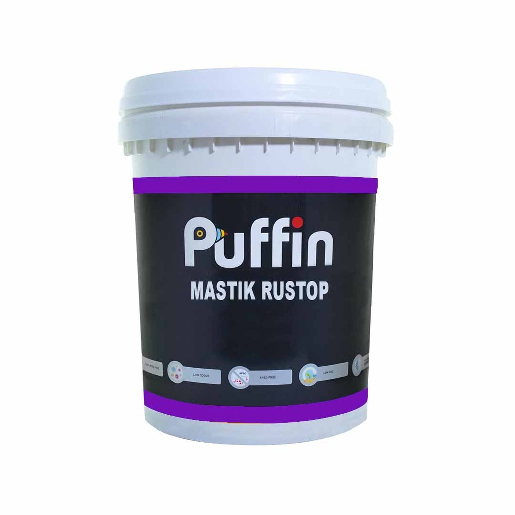 Jual Cat Protective Epoxy Primer Surfacer Puffin Mastik Rustop Cat ...