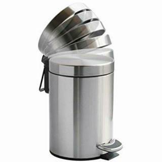 Jual CAFE NEEDS Informa tempat tong sampah stainless 5 liter pedal bin injak fingerprint proof ...