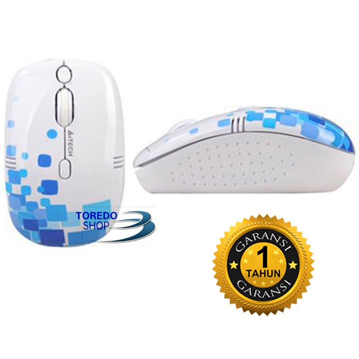 Jual Mouse Wireless A4Tech G9-550FX V-Track Double-Click, Original ...