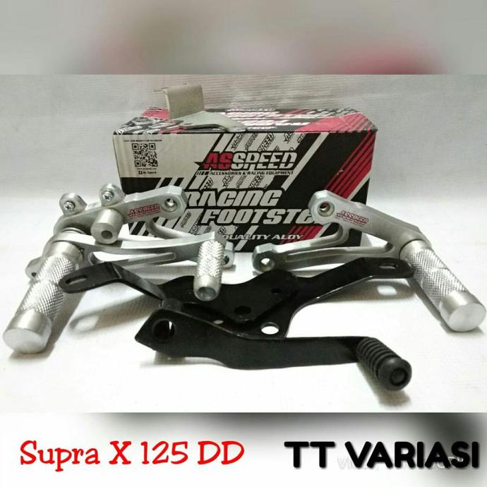 Jual FOOTSTEP UNDERBONE SUPRA X 125 DOUBLE DISC AS SPEED | Shopee Indonesia