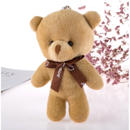 Jual Ready Stock Aneka gantungan kunci /peniti tas wanita boneka hewan ...