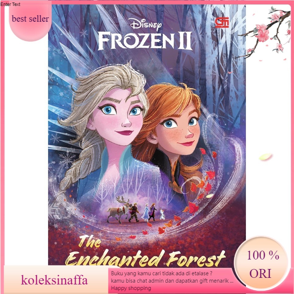 Jual Buku best seller - - Frozen Ii: Hutan Ajaib (Frozen: The Enchanted ...