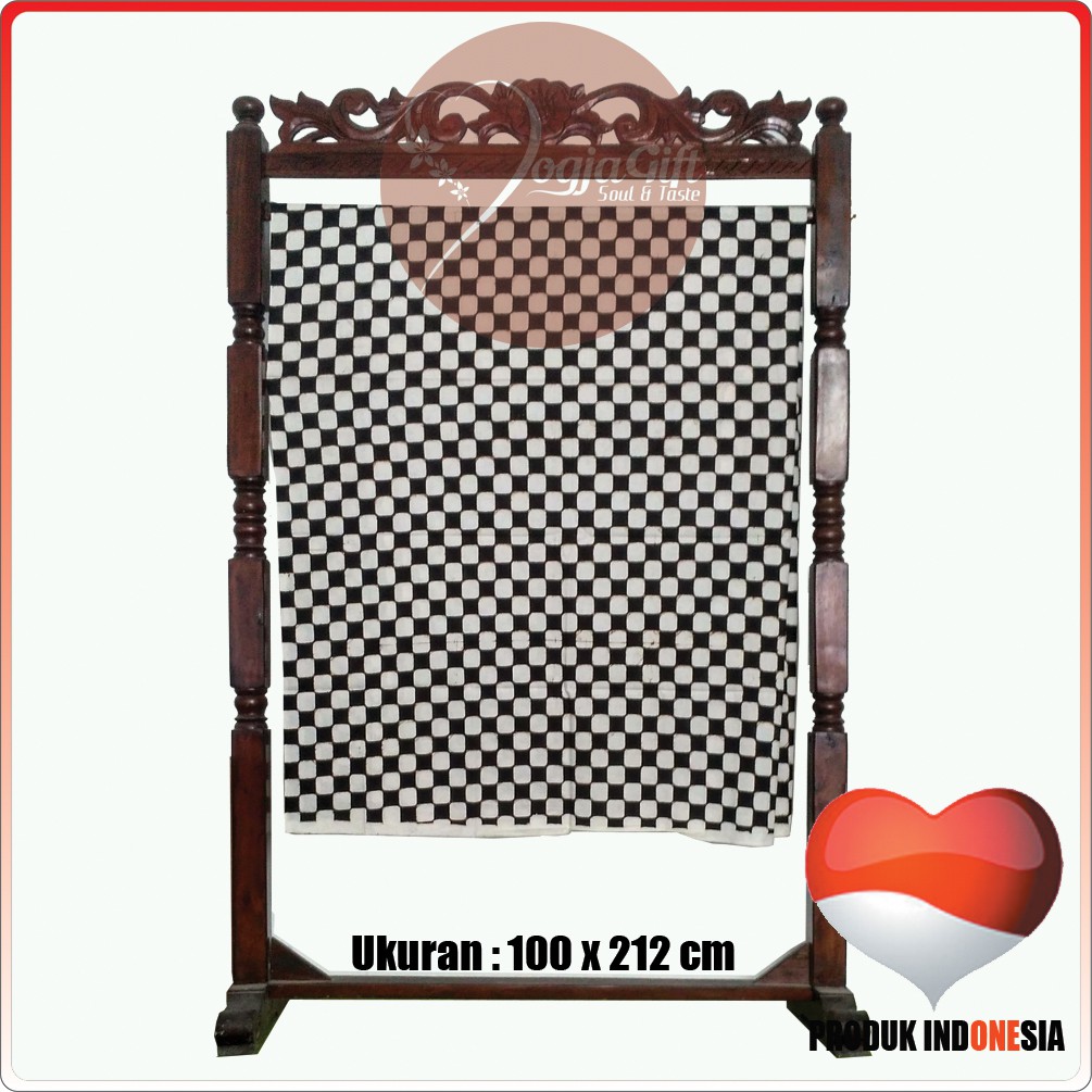 Jual Kain Batik Cap Motif Poleng | Shopee Indonesia